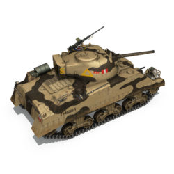 M4 Sherman MK. III - Abe 3D Model - FlatPyramid