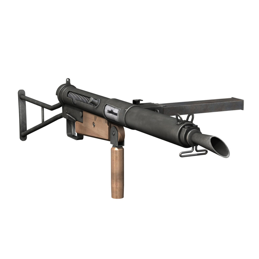 Sten MK.I Submachine Gun 3D Model - FlatPyramid
