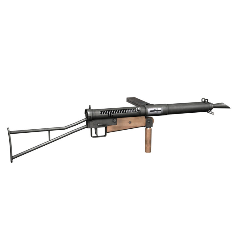 Sten MK.I Submachine Gun 3D Model - FlatPyramid