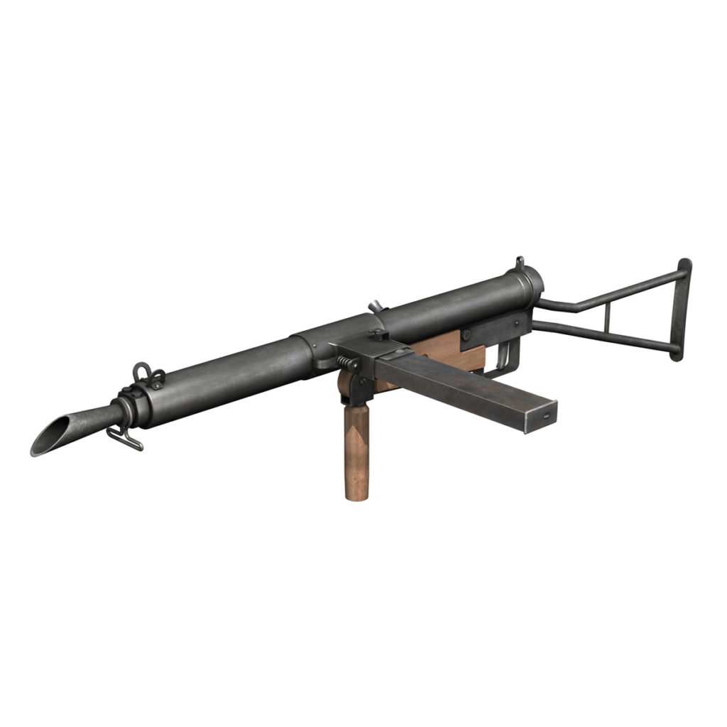 Sten MK.I Submachine Gun 3D Model - FlatPyramid