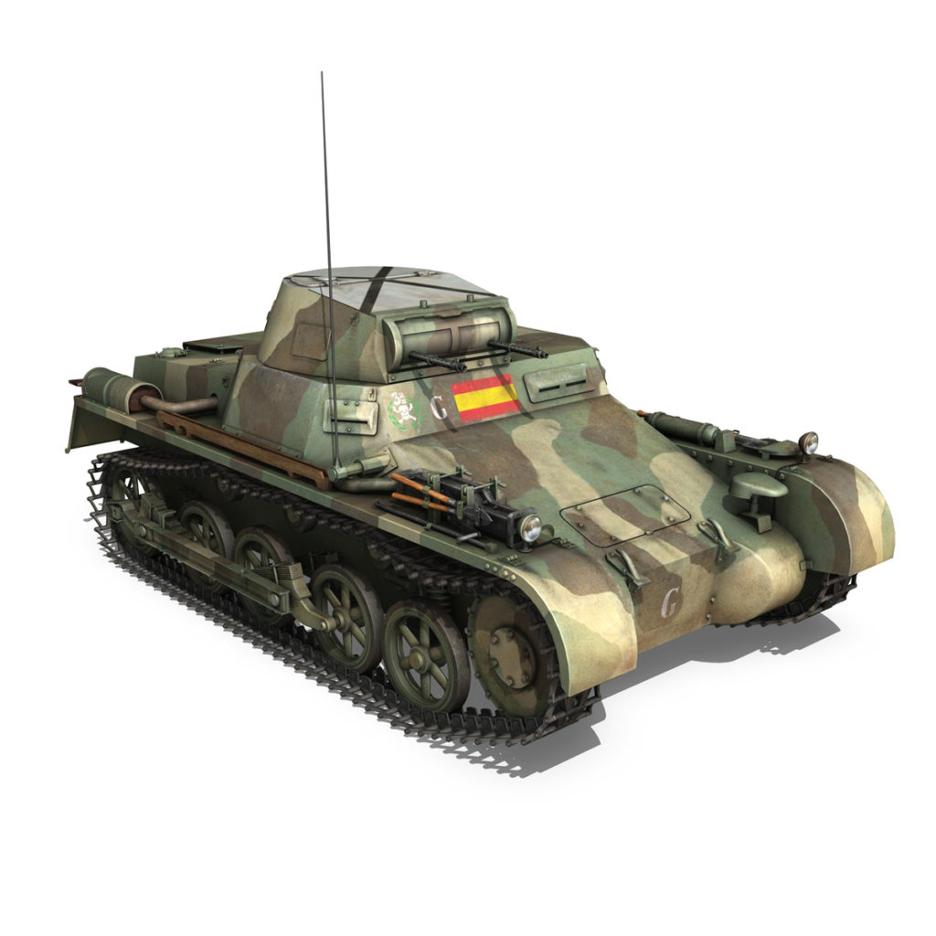PzKpfw 1 - Panzer 1 - Ausf. A - G 3D Model - FlatPyramid