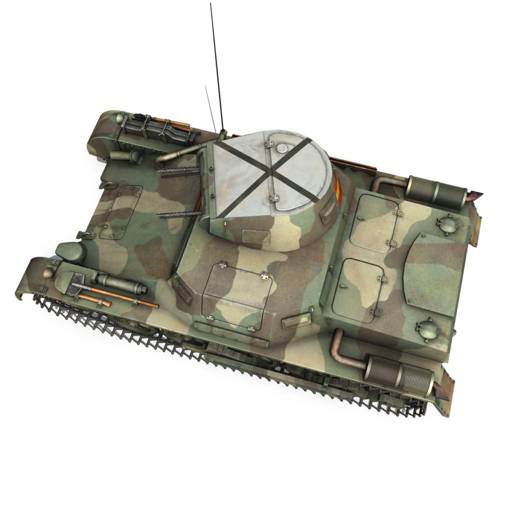 PzKpfw 1 - Panzer 1 - Ausf. A - G 3D Model - FlatPyramid