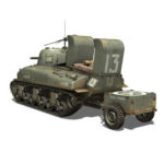 M4A1 Sherman - Alligator 3D Model - FlatPyramid