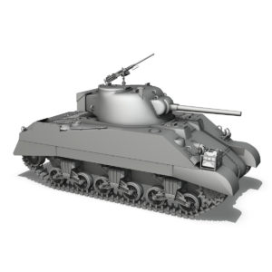 M4 Sherman MK.III - Barford St Martin 3D Model - FlatPyramid