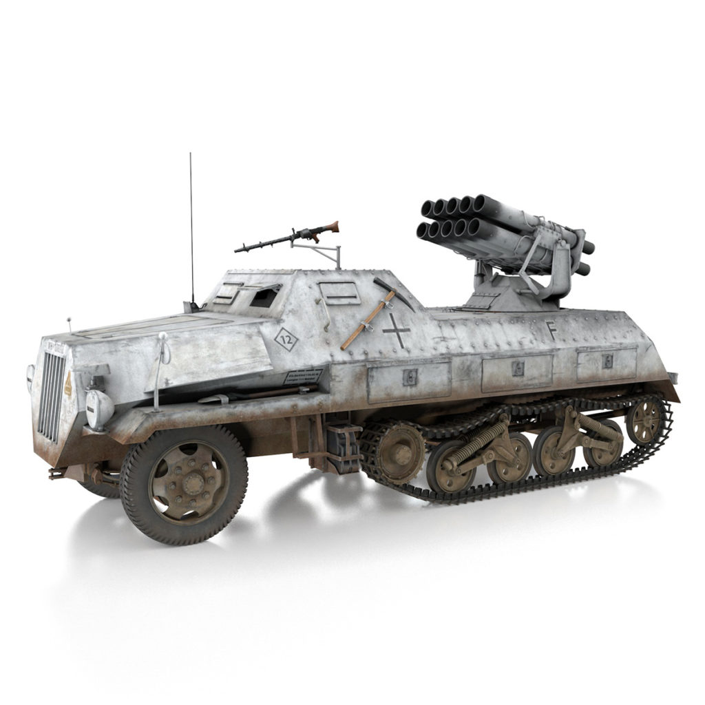 SDKFZ 4/1 - Panzerwerfer 42 - WA11 3D Model - FlatPyramid