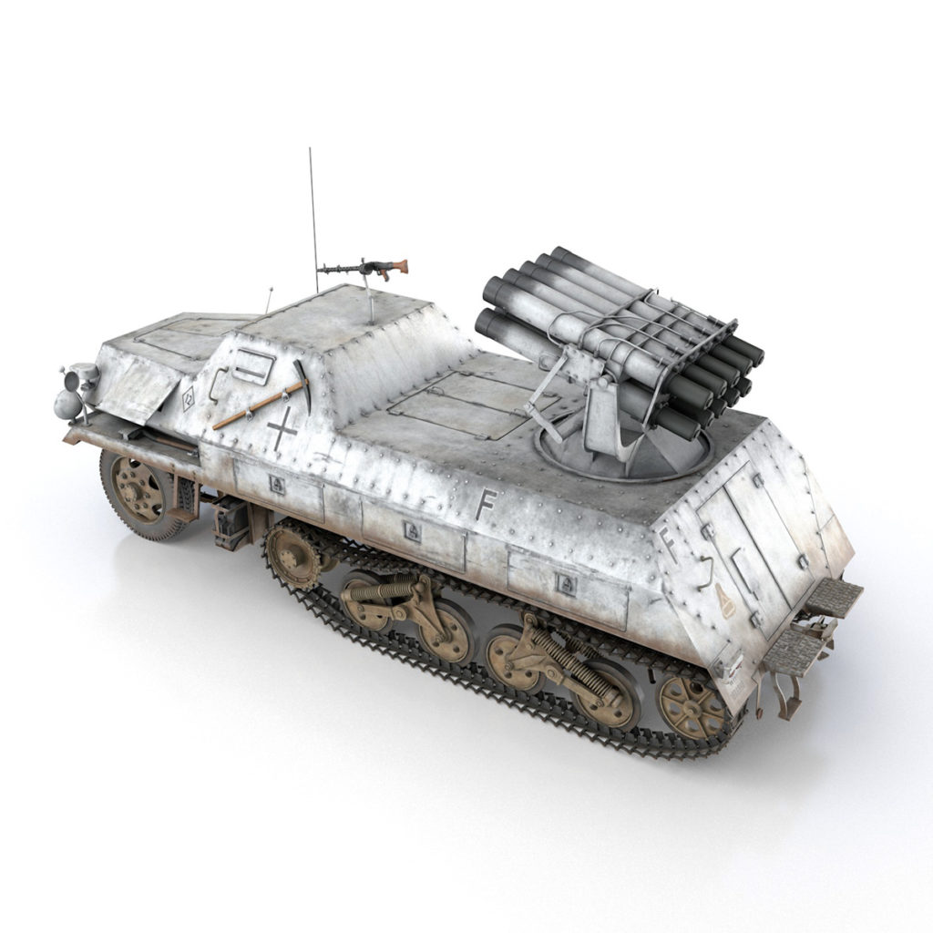 SDKFZ 4/1 - Panzerwerfer 42 - WA11 3D Model - FlatPyramid