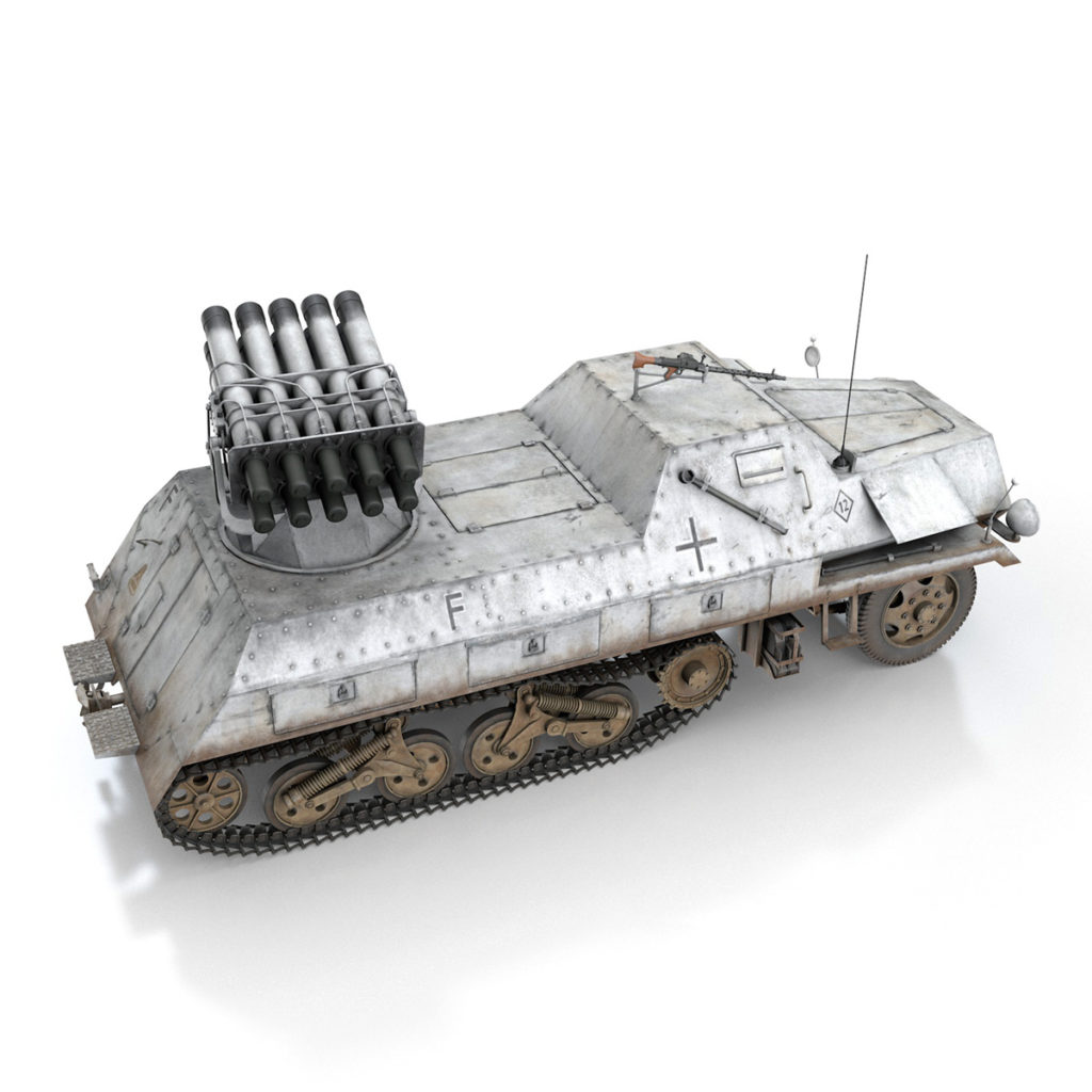 SDKFZ 4/1 - Panzerwerfer 42 - WA11 3D Model - FlatPyramid