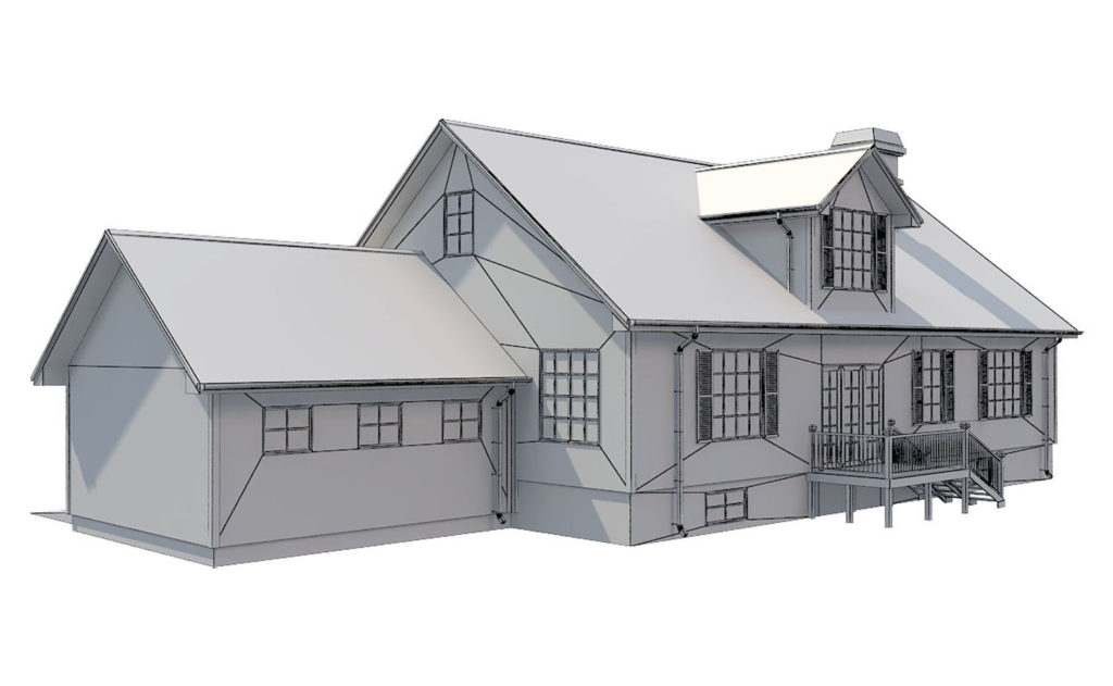 Family Ranch House 3D Model - FlatPyramid