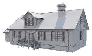 Family Ranch House 3D Model - FlatPyramid