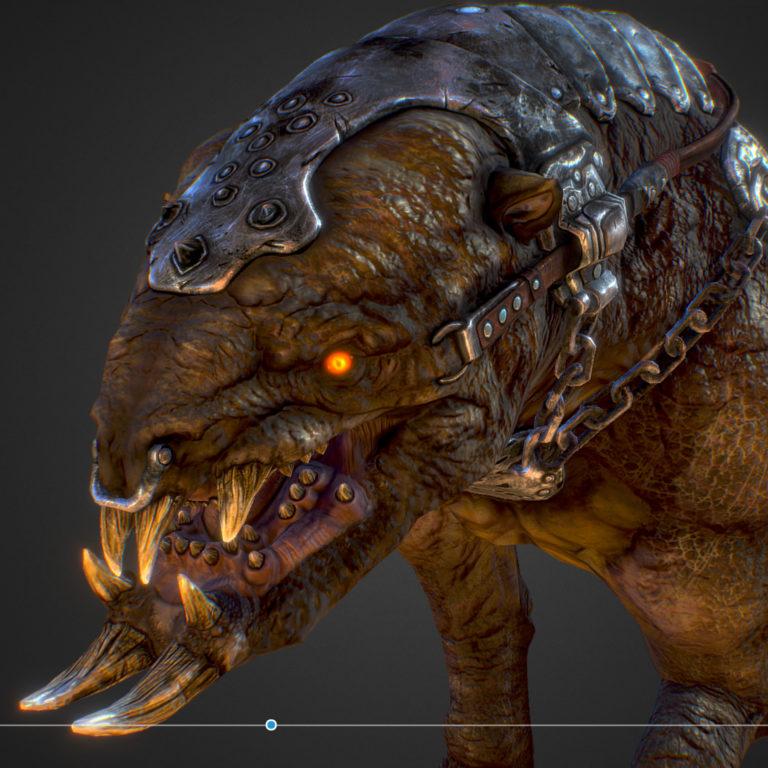 Dark Shark Low Polygon 3D Model - FlatPyramid