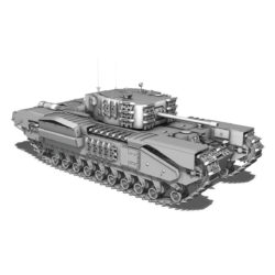 Churchill MK IV 3D Model - FlatPyramid