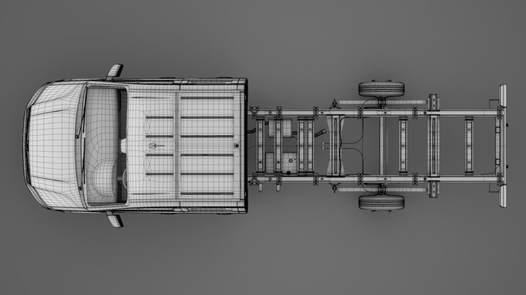 MAN TGE Chassi DoubleCab L3 2017 3D Model - FlatPyramid