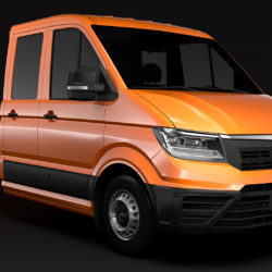 MAN TGE Chassis Single-Cab 2017 3D Model – Buy MAN TGE Chassis Single ...