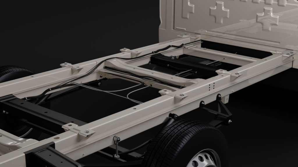 MAN TGE Chassis Single-Cab 2017 3D Model - FlatPyramid