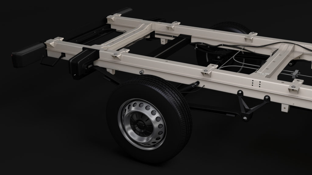MAN TGE Chassis Single-Cab 2017 3D Model - FlatPyramid