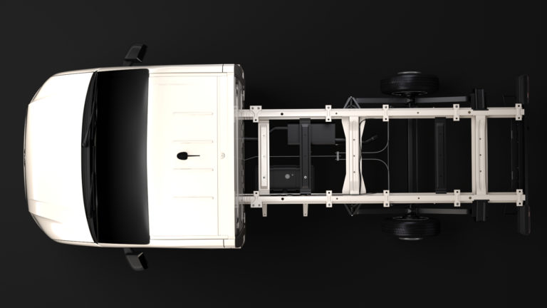 MAN TGE Chassis Single-Cab 2017 3D Model - FlatPyramid