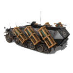 SD.KFZ 251/1 Ausf.B - Walking Stuka - 11PD 3D Model - FlatPyramid