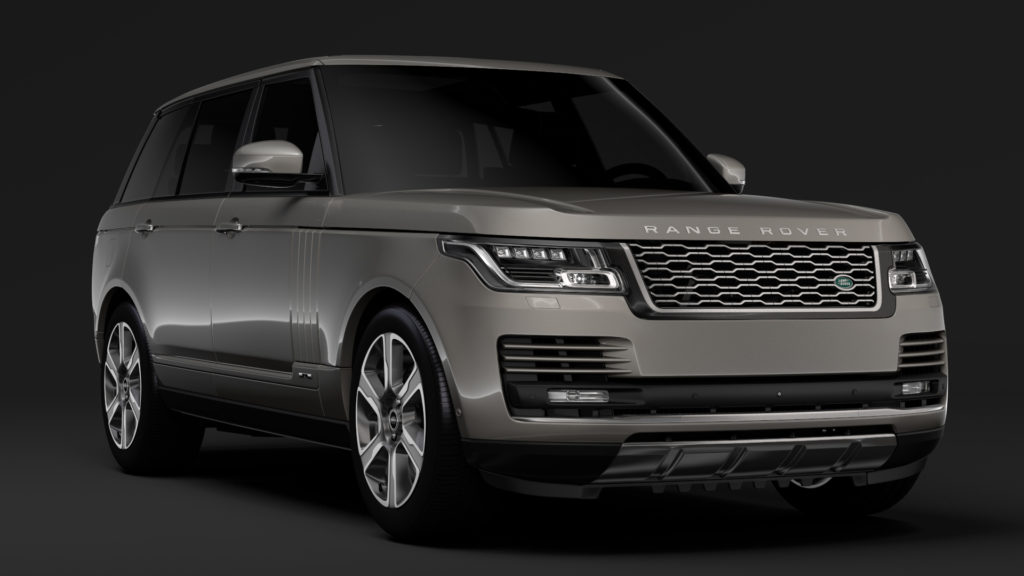 Range Rover Hybrid LWB L405 2018 3D Model - FlatPyramid