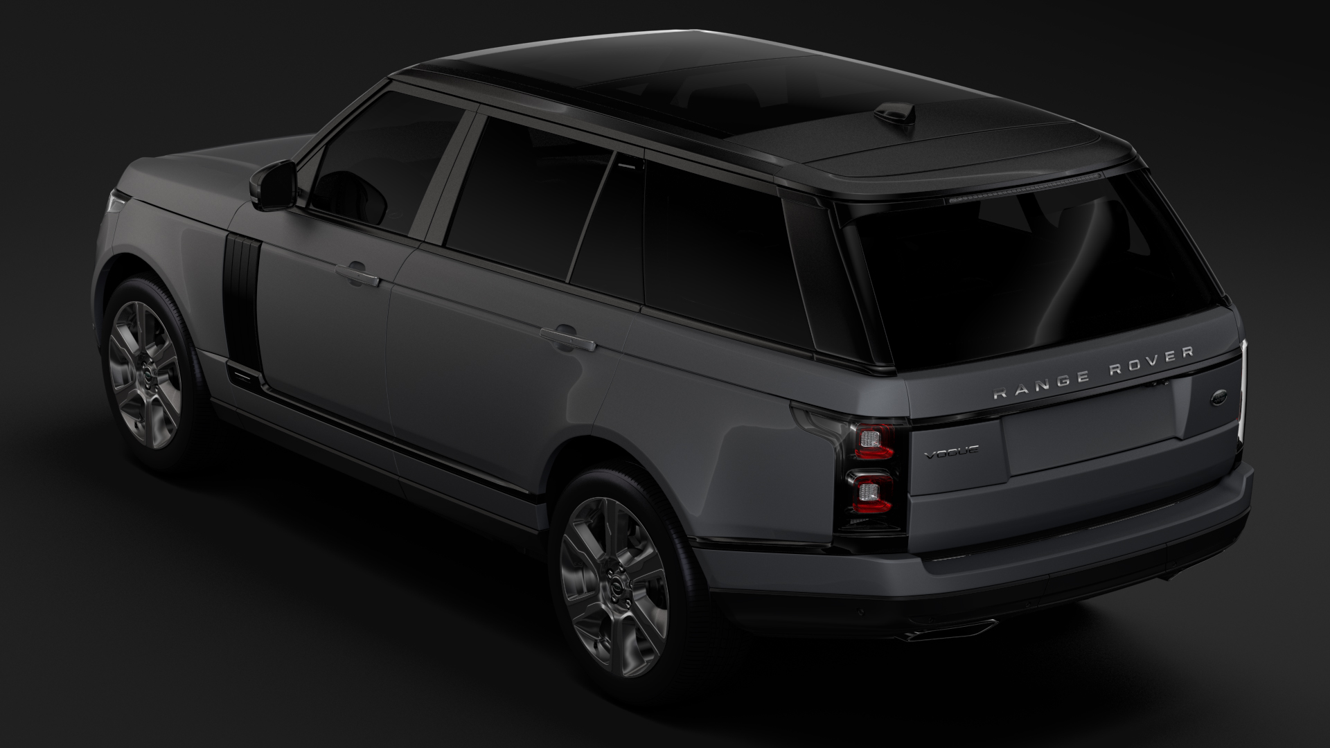 Range Rover Vogue LWB L405 2018 3D Model - FlatPyramid