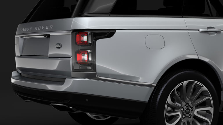 Range Rover Vogue SE LWB L405 2018 3D Model - FlatPyramid