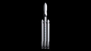 Falcon Heavy V1.2 Fully Reusable 3D Model - FlatPyramid