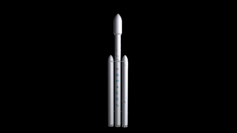 Falcon Heavy V1.2 Non Reusable 3D Model - FlatPyramid