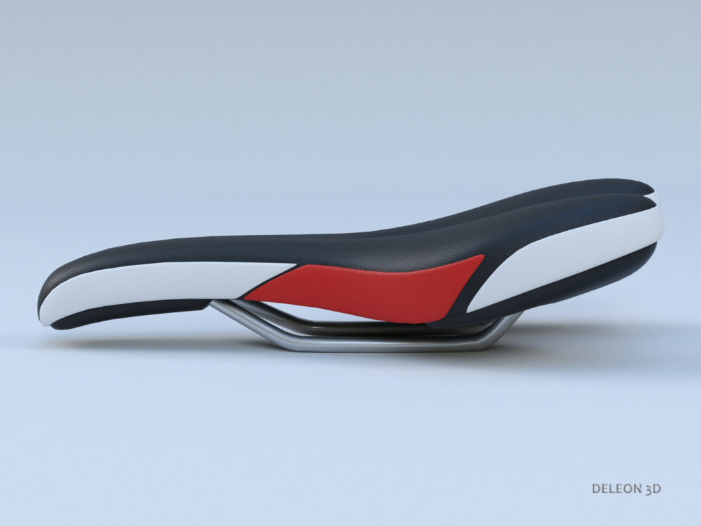 Bicycle Seat 3D Model - FlatPyramid