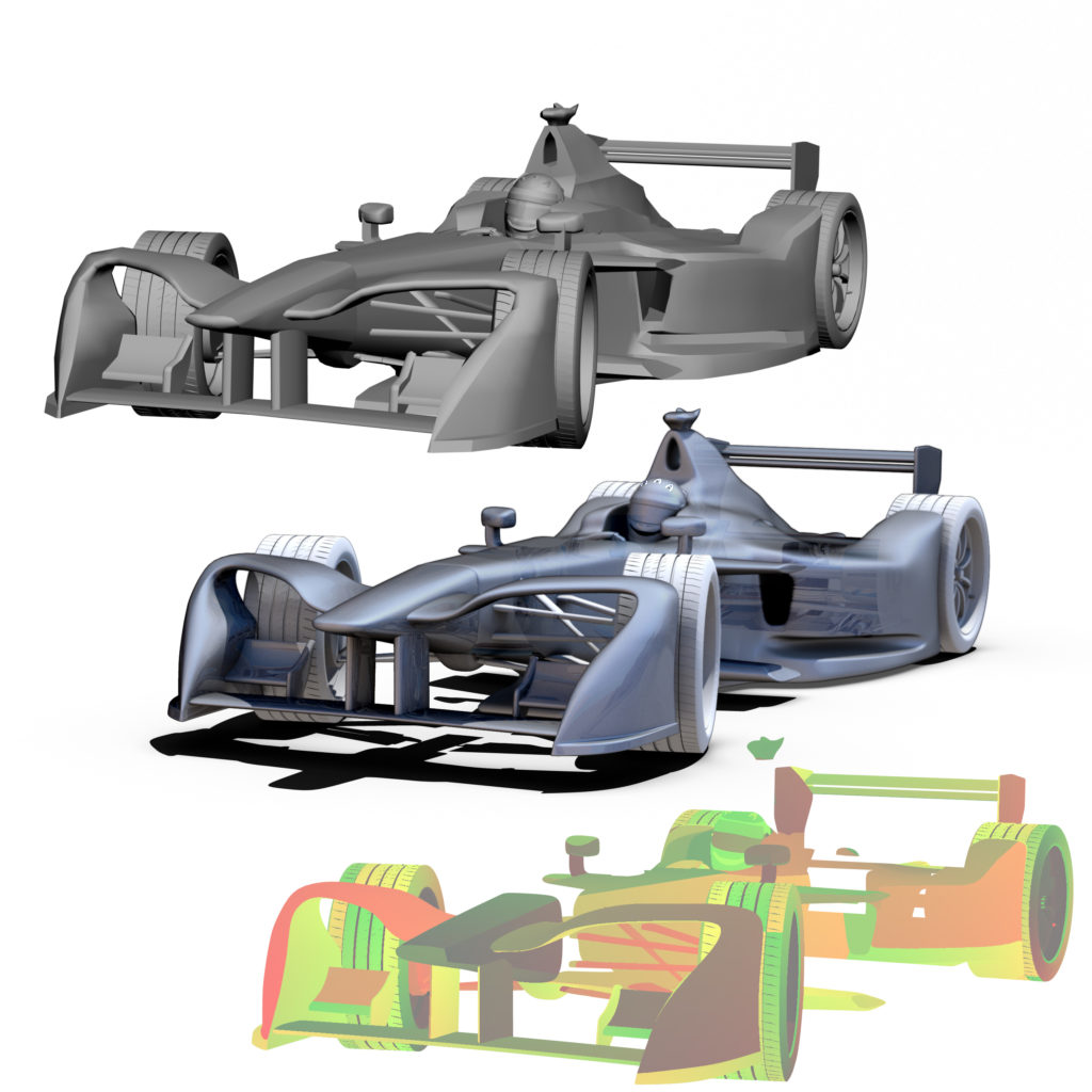 Formula 2018 3D Model - FlatPyramid