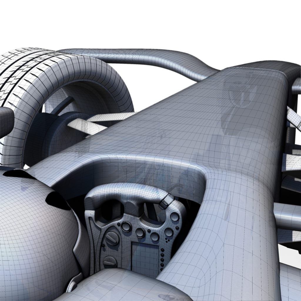 Formula 2018 3D Model - FlatPyramid