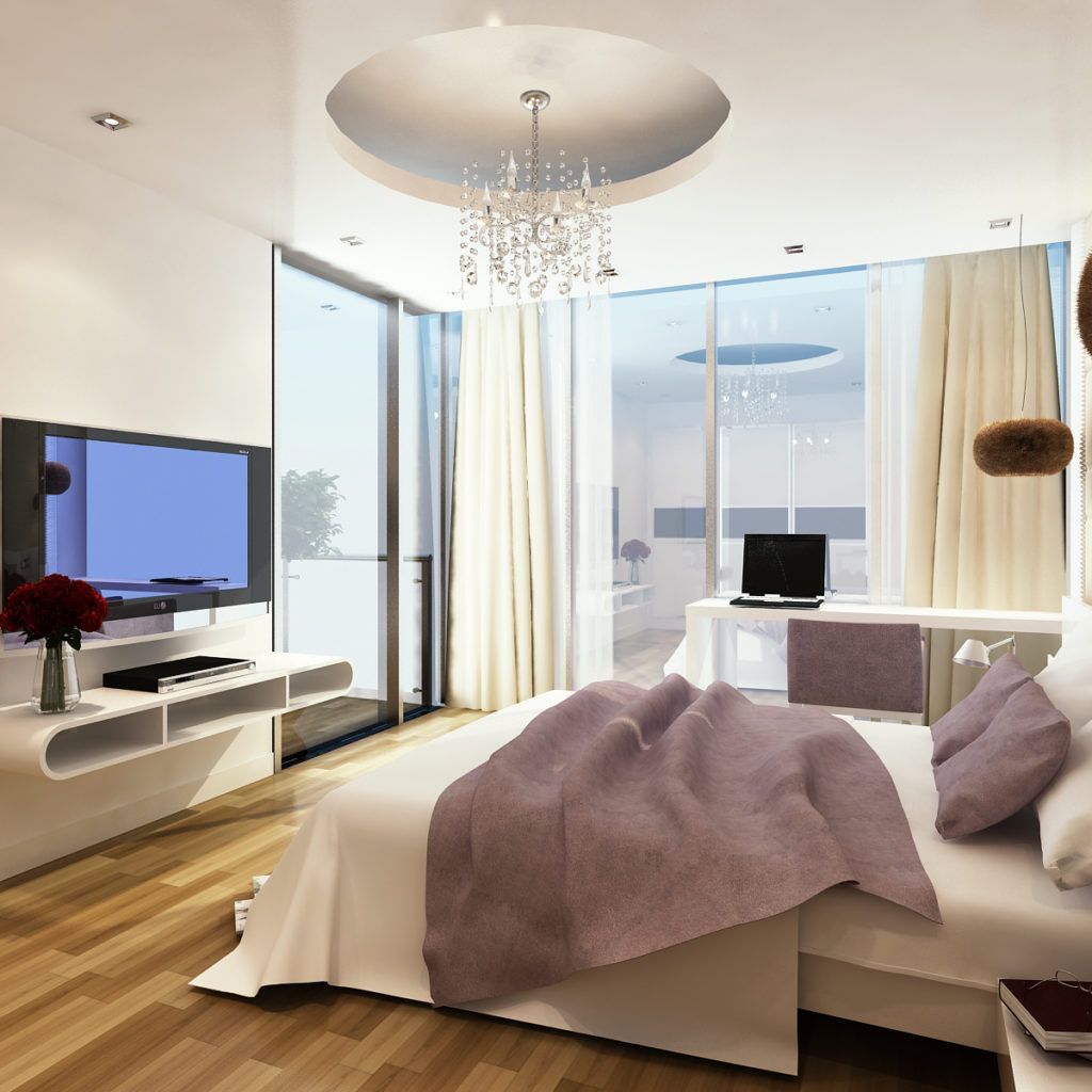Detailed modern interior cutaway 3D Model - FlatPyramid