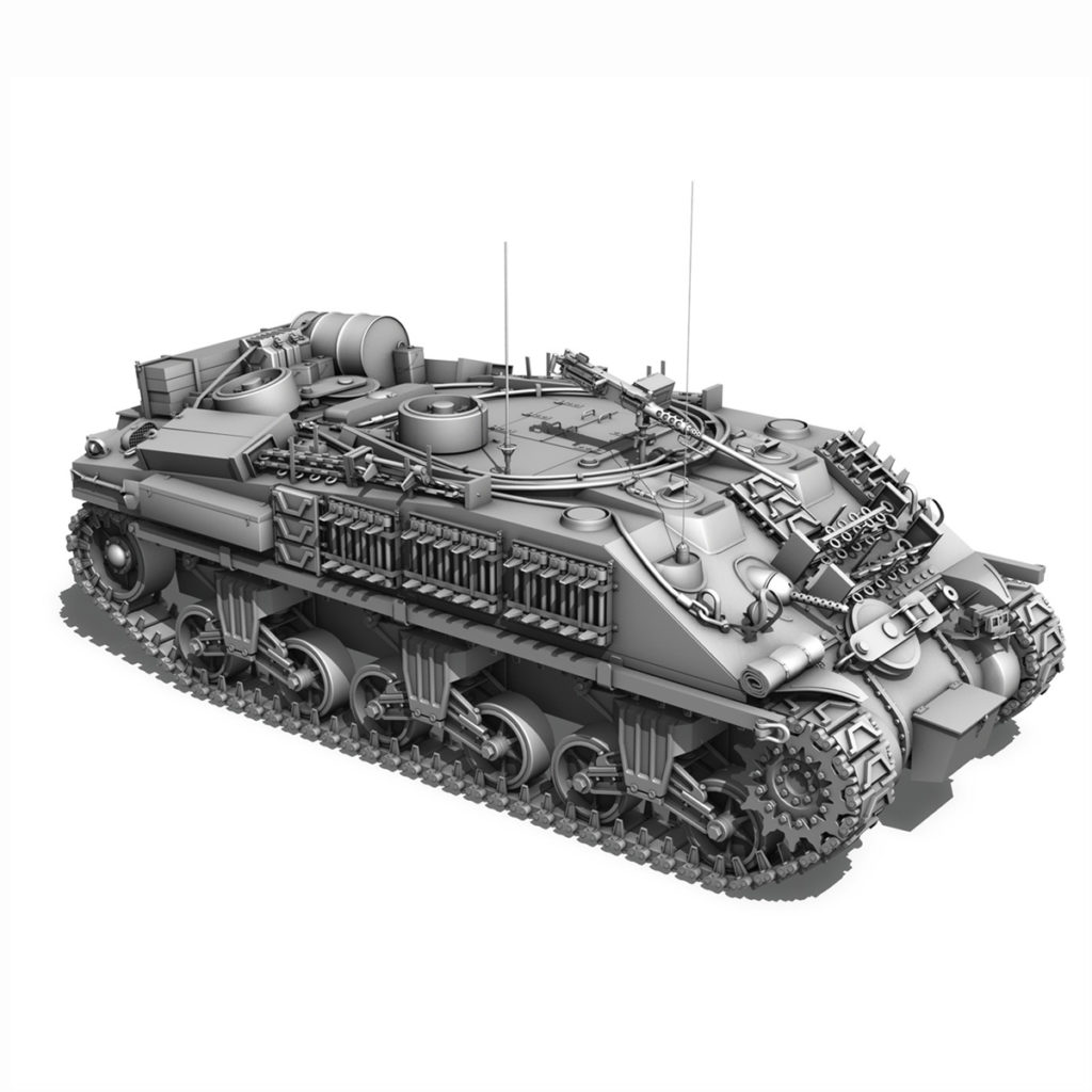 M4 Sherman ARV MK.I - 151083 3D Model - FlatPyramid