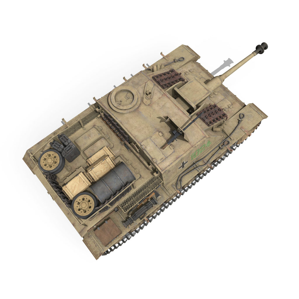 StuG III - Ausf.G - 1024 - Early Production 3D Model - FlatPyramid