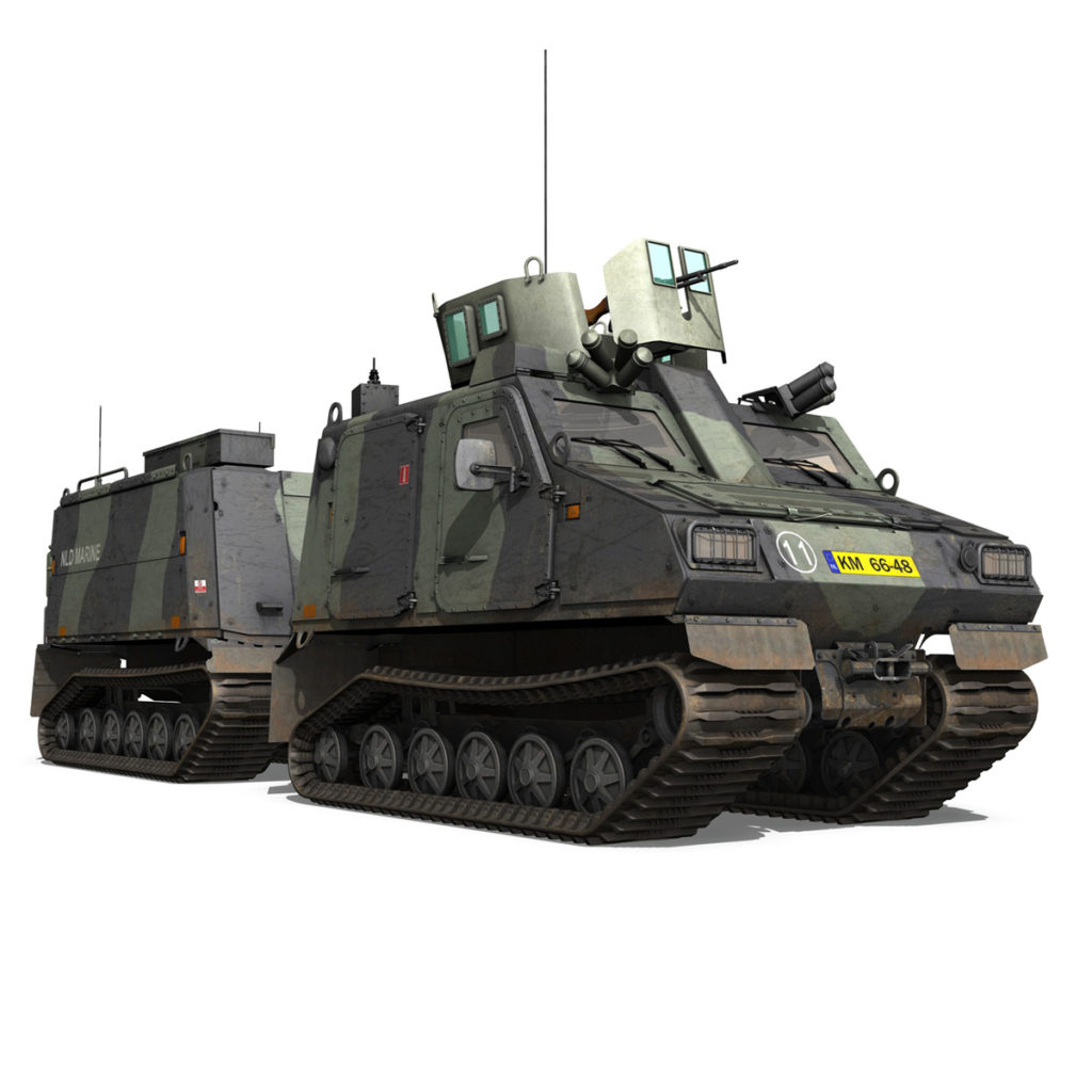 BVS10 Viking - Netherlands Marine Corps 3D Model - FlatPyramid