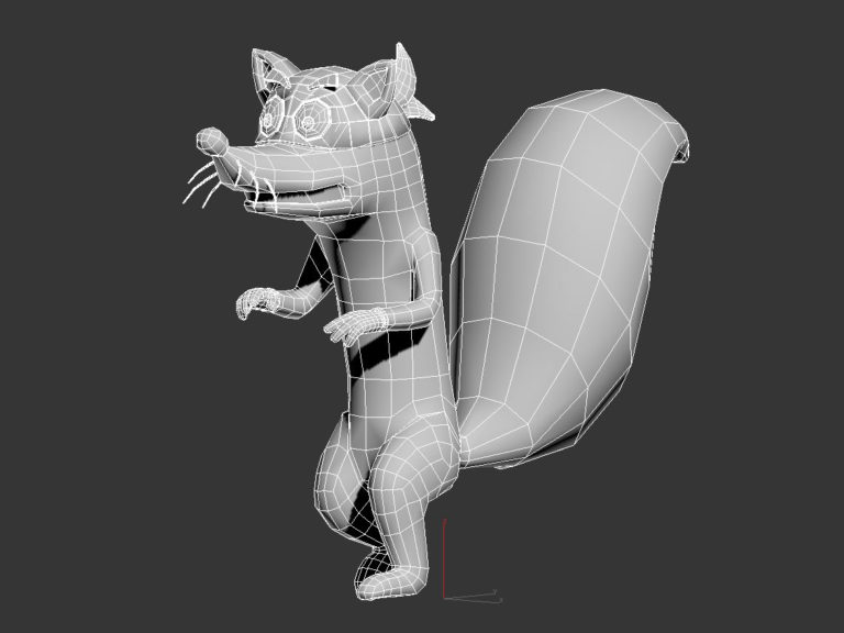 Swiper the Fox 3D Model - FlatPyramid
