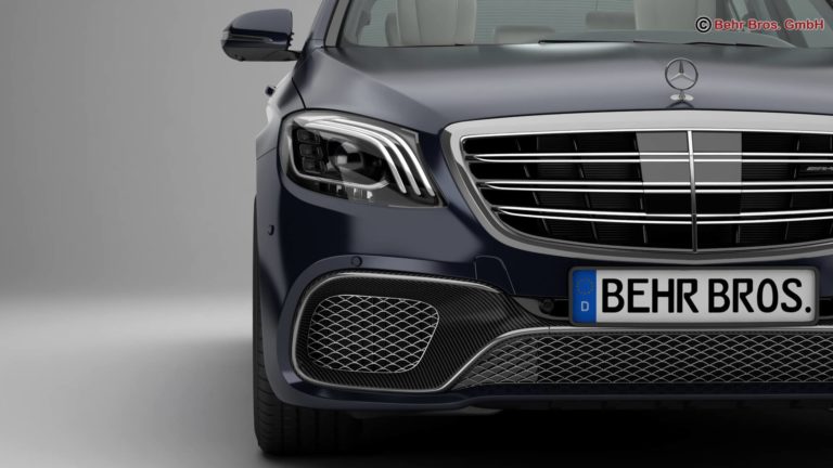 Mercedes S Class AMG S65 2018 3D Model - FlatPyramid