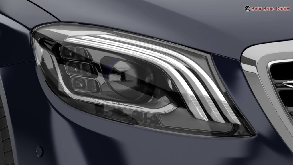 Mercedes S Class AMG S65 2018 3D Model - FlatPyramid