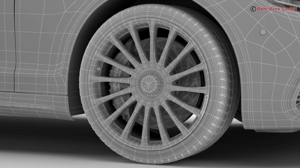 Mercedes S Class AMG S65 2018 3D Model - FlatPyramid