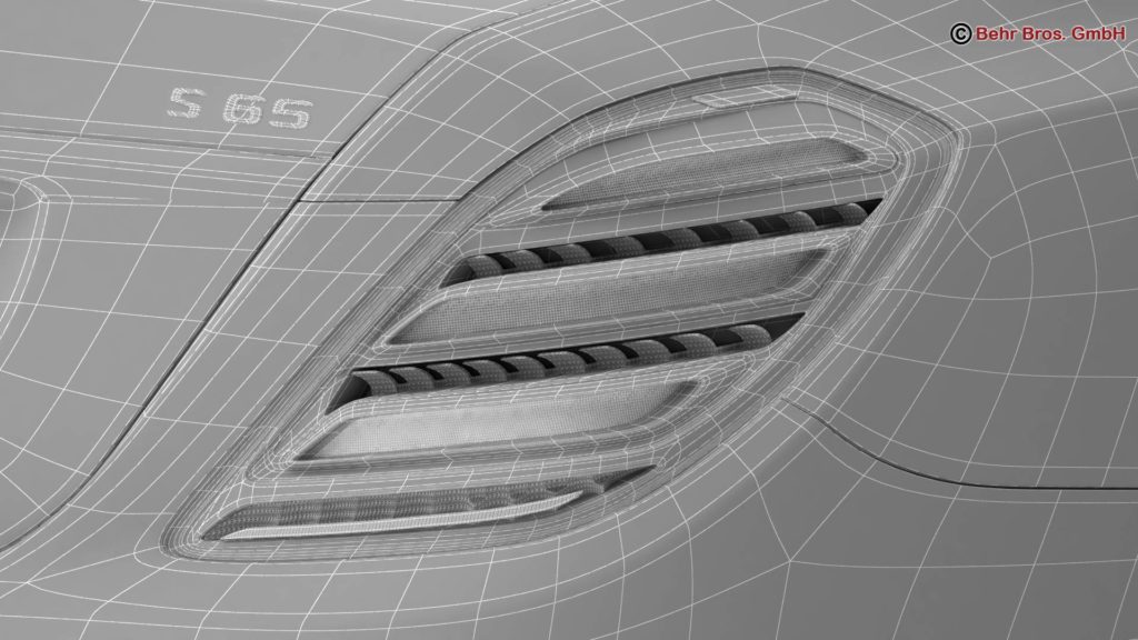 Mercedes S Class AMG S65 2018 3D Model - FlatPyramid