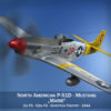 North American P-51D Mustang - Marie 3D Model - FlatPyramid