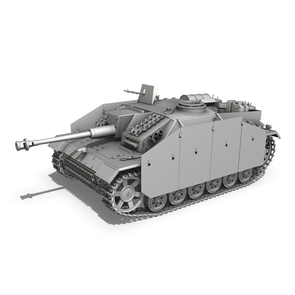 StuG III - Ausf.G - 10 - Early Production 3D Model - FlatPyramid