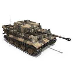 Panzer VI - Tiger - S33 - Early Production 3D Model - FlatPyramid