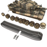 Panzer VI - Tiger - S33 - Early Production 3D Model - FlatPyramid