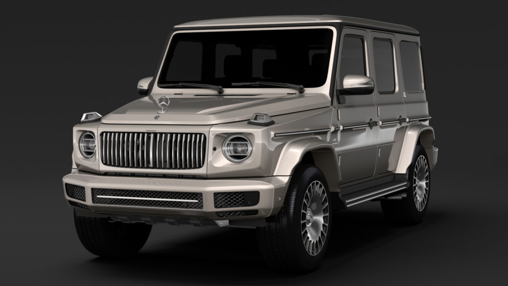 Mercedes Maybach G 600 W464 2019 3D Model - FlatPyramid