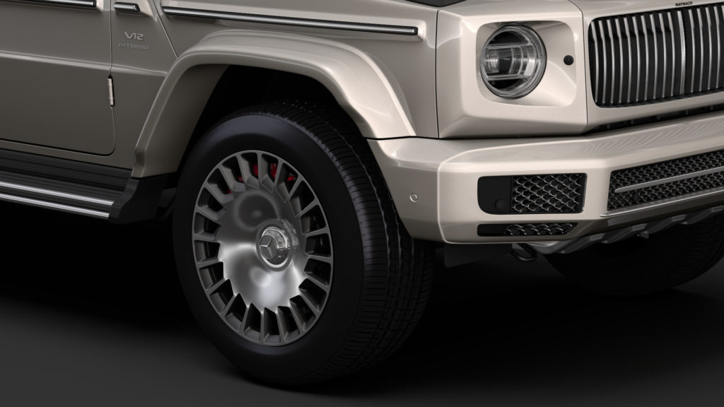 Mercedes Maybach G 600 W464 2019 3D Model - FlatPyramid