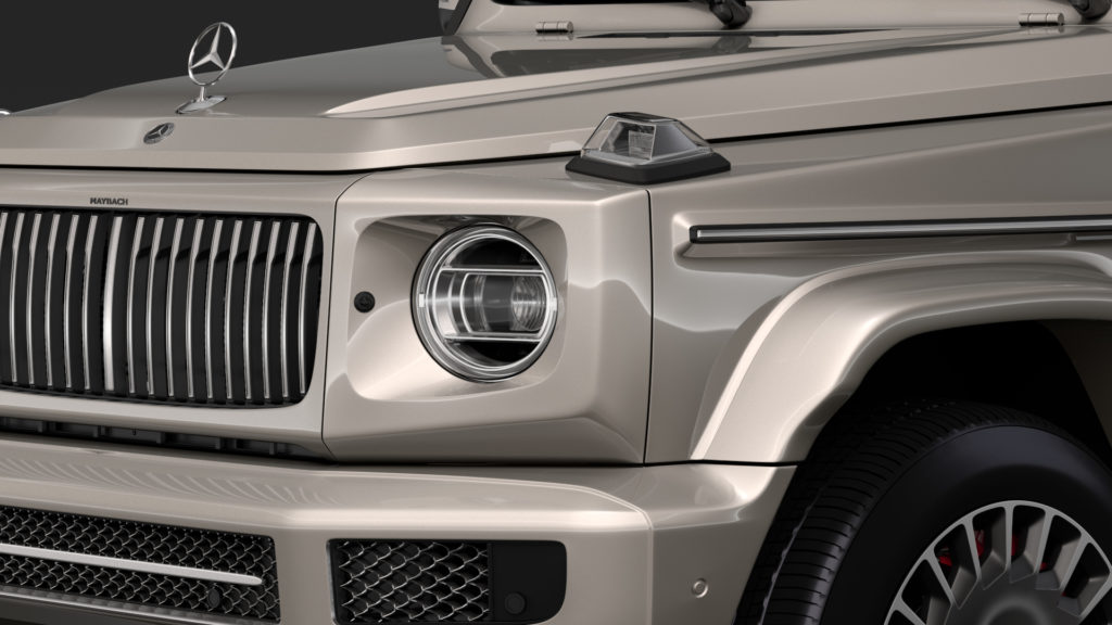 Mercedes Maybach G 600 W464 2019 3D Model - FlatPyramid