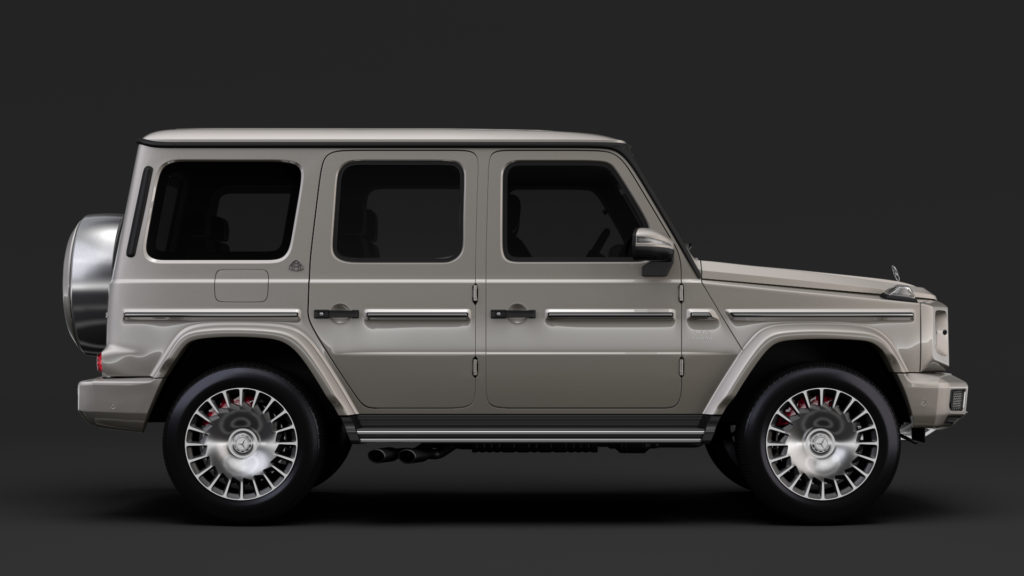 Mercedes Maybach G 600 W464 2019 3D Model - FlatPyramid