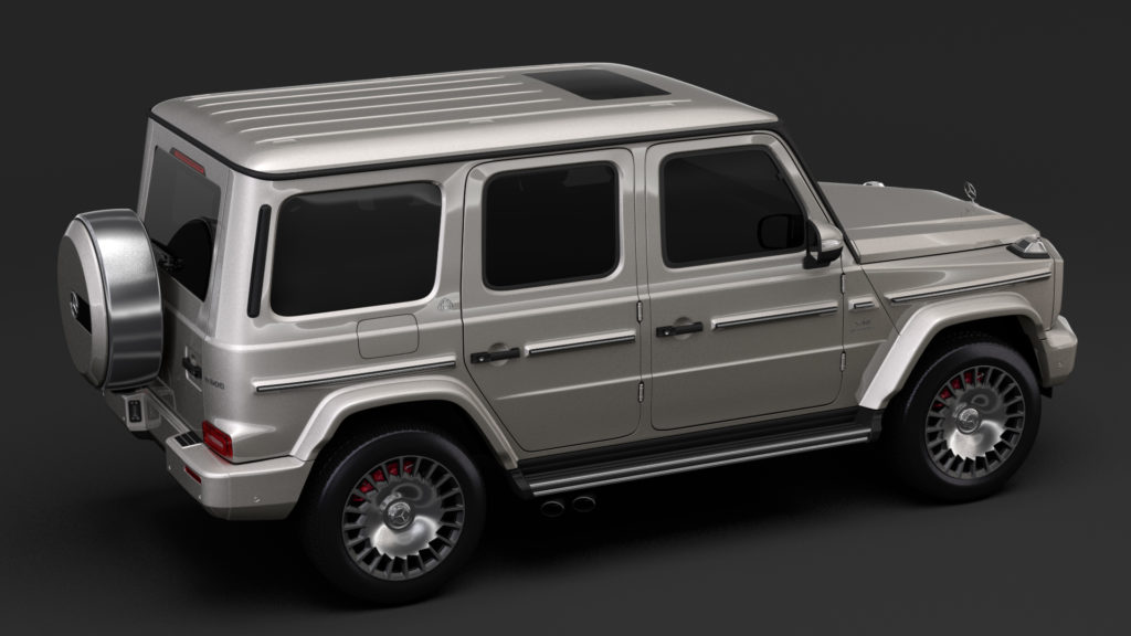 Mercedes Maybach G 600 W464 2019 3D Model - FlatPyramid