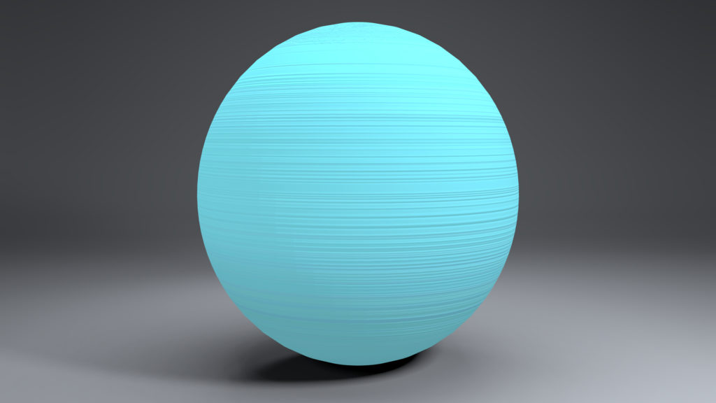 Uranus Globe 3D Model - FlatPyramid
