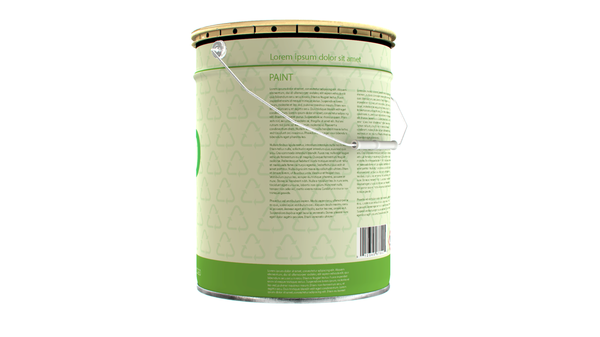 Paint cans 3D Model - FlatPyramid
