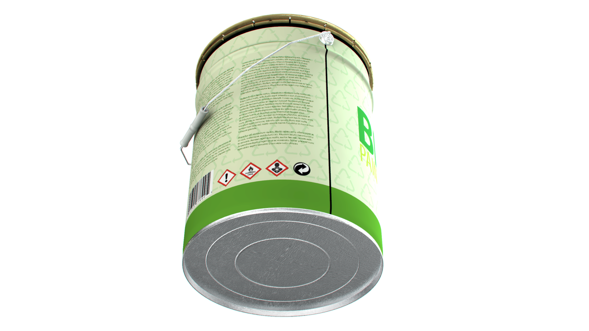 Paint cans 3D Model - FlatPyramid